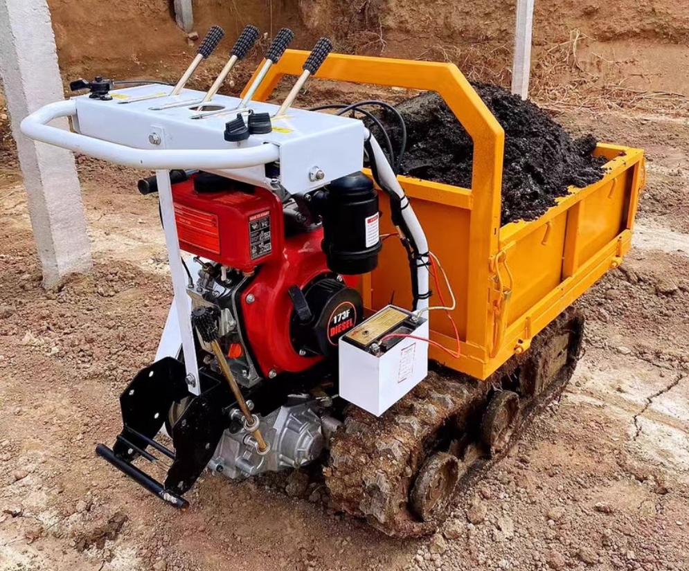 Petrol engine 1*0.65m crawler chassis – starcrawlertrack